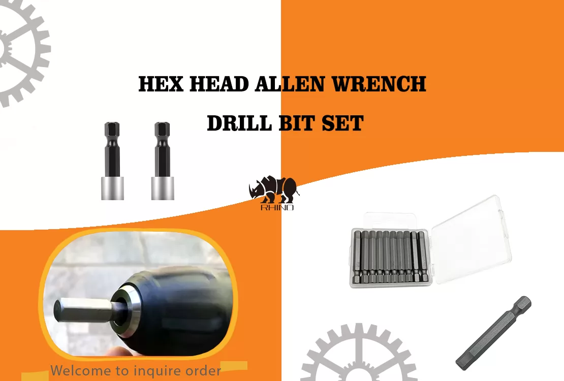 Hex Head Allen Wrench Drill Bit Set Production Process Sharing - Meigesi